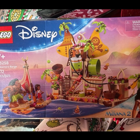 Lego | Toys | Lego Disney Moanas Wayfinding Boat Building Kitkakamora ...